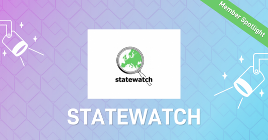 Member Spotlight: Statewatch - European Digital Rights (EDRi)