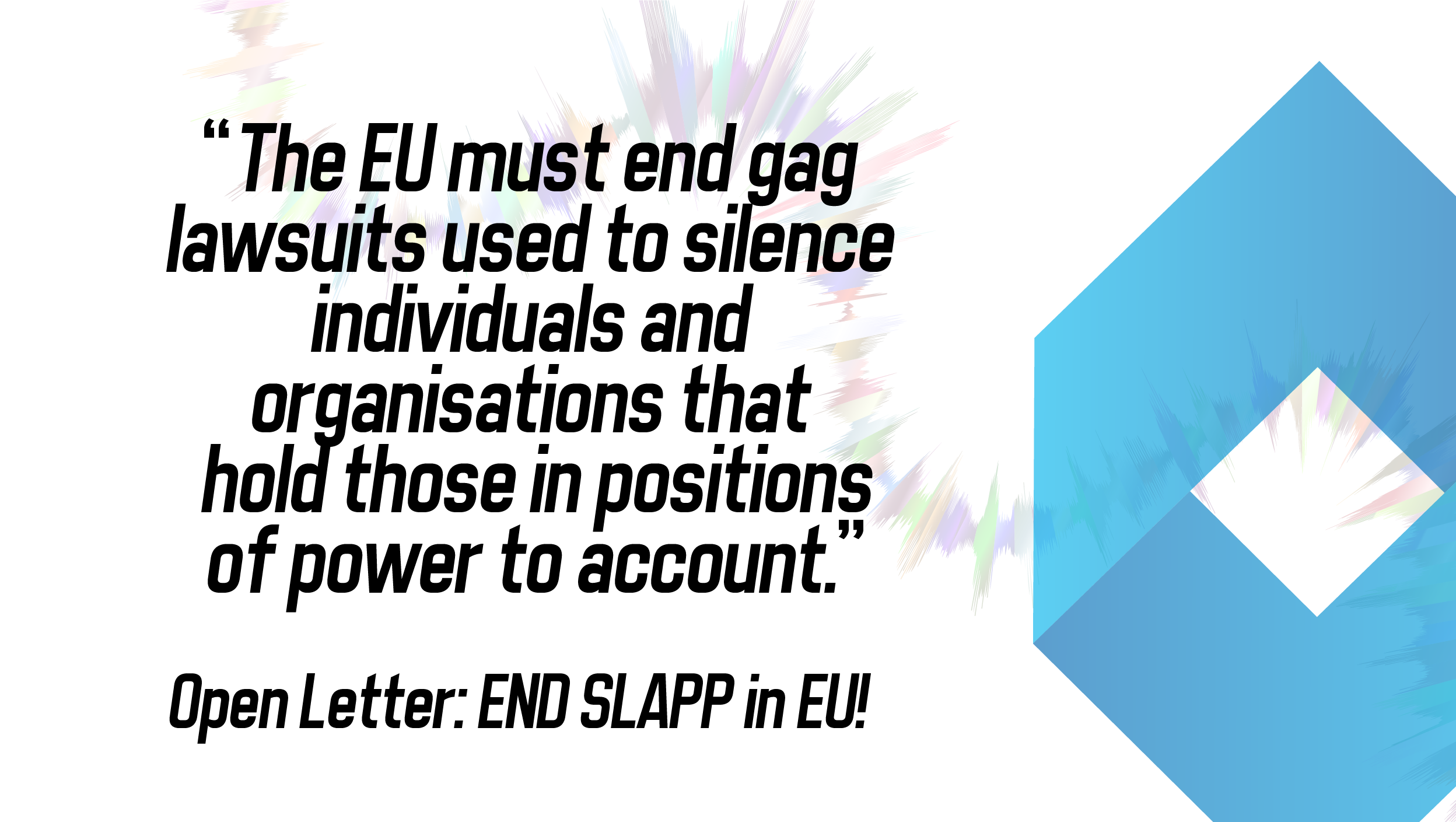 Open Letter: ending gag lawsuits in Europe – protecting democracy and ...