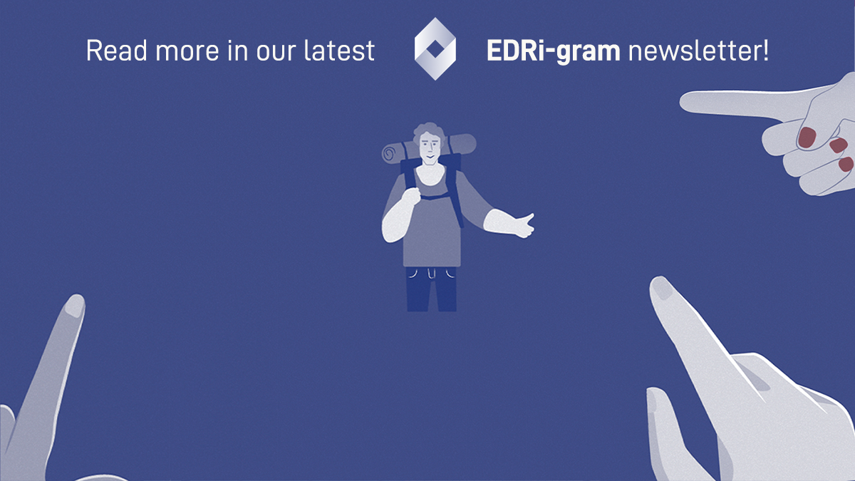 EDRi-gram, 20 October 2021 - European Digital Rights (EDRi)