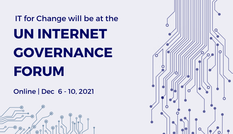 IT for Change at UN Internet Governance - European Digital Rights (EDRi)