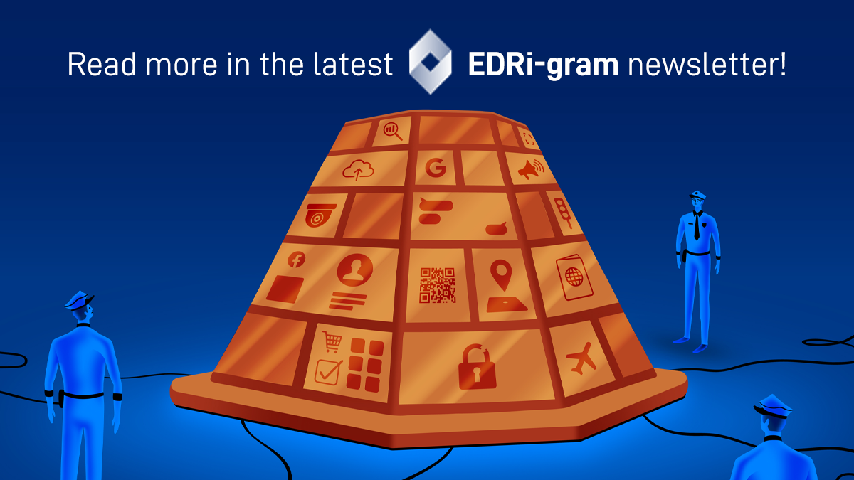 EDRi-gram, 19 January 2022 - European Digital Rights (EDRi)