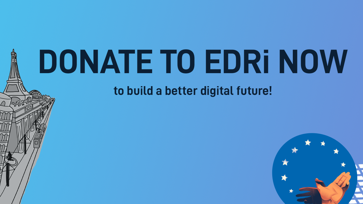 Funding - European Digital Rights (EDRi)