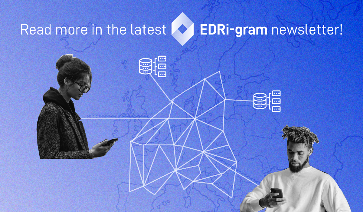 EDRi-gram, 28 September 2022 - European Digital Rights (EDRi)