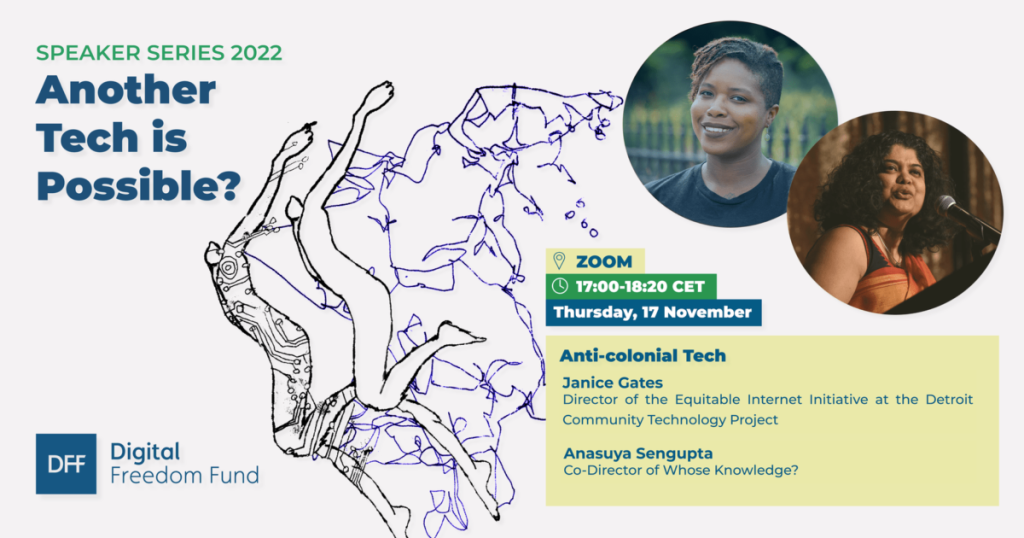 Anti-colonial Tech is possible? - European Digital Rights (EDRi)