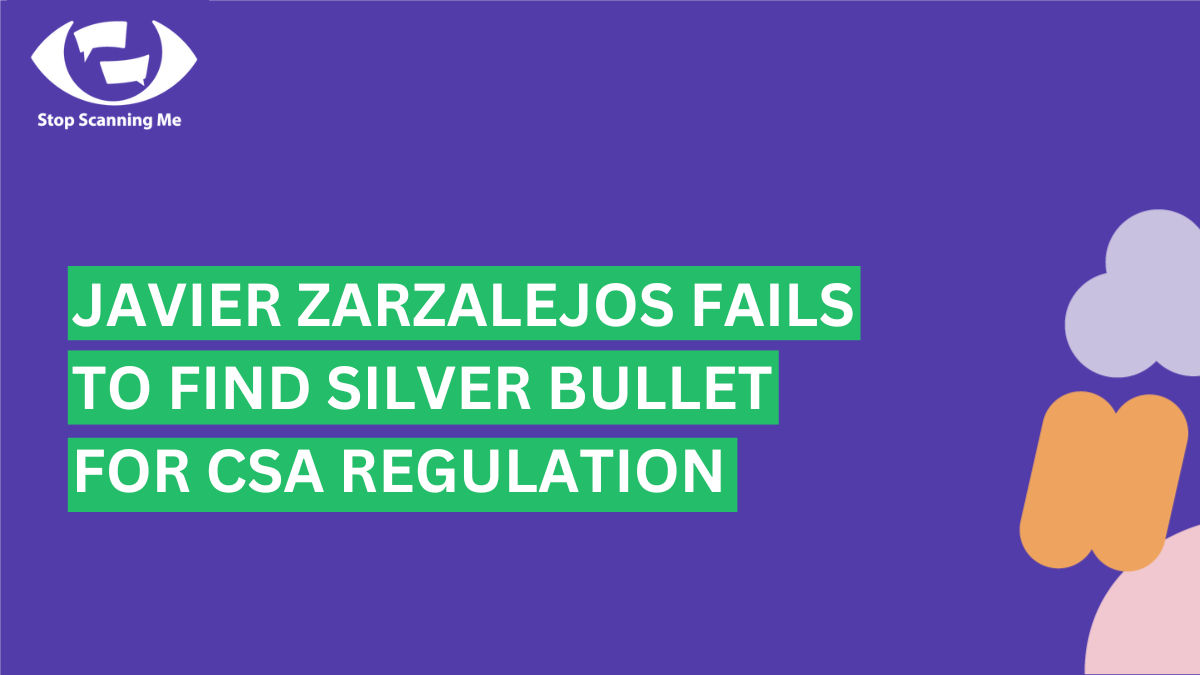 LIBE lead MEP fails to find silver bullet for CSA Regulation - European ...