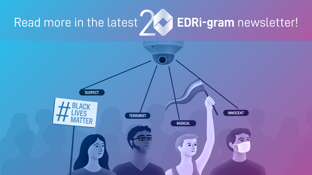 EDRi-gram, 28 June 2023 - European Digital Rights (EDRi)