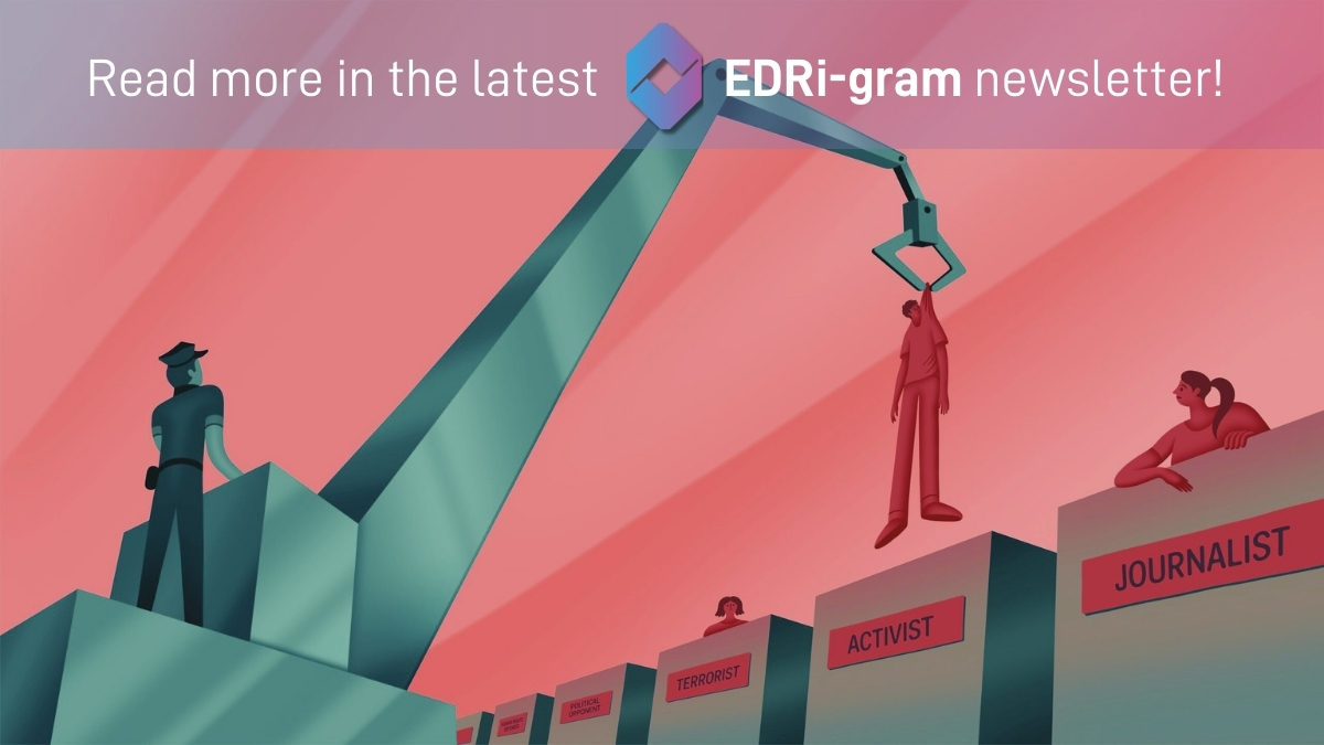 EDRi-gram, 06 March 2024 - European Digital Rights (EDRi)