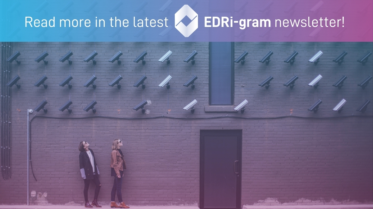 EDRi-gram, 20 March 2024 - European Digital Rights (EDRi)