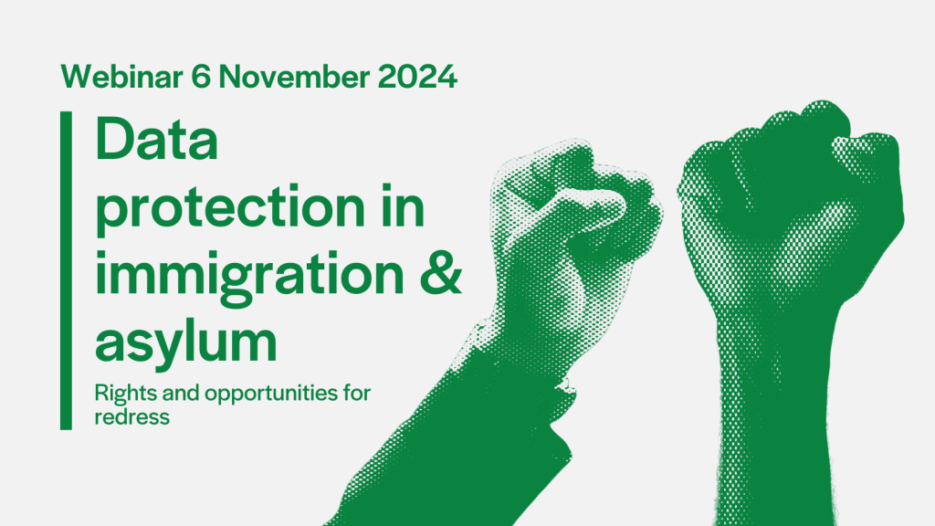 Webinar: Data protection in immigration and asylum: Rights and ...