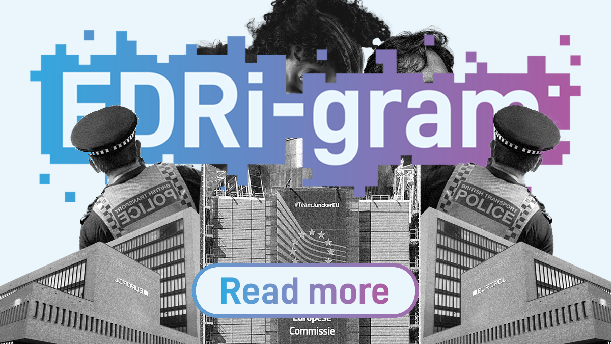 EDRi-gram, 13 November 2025 - European Digital Rights (EDRi)