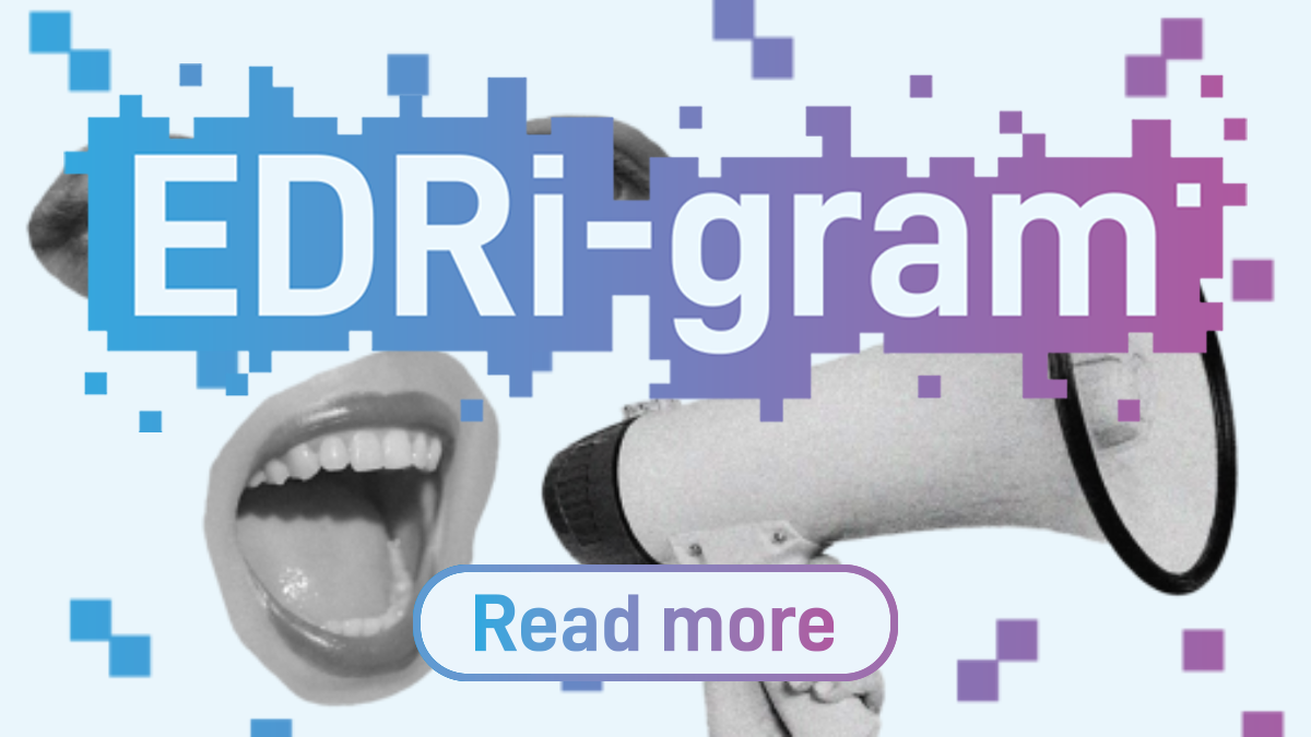 EDRi-gram, 4 February 2026 - European Digital Rights (EDRi)